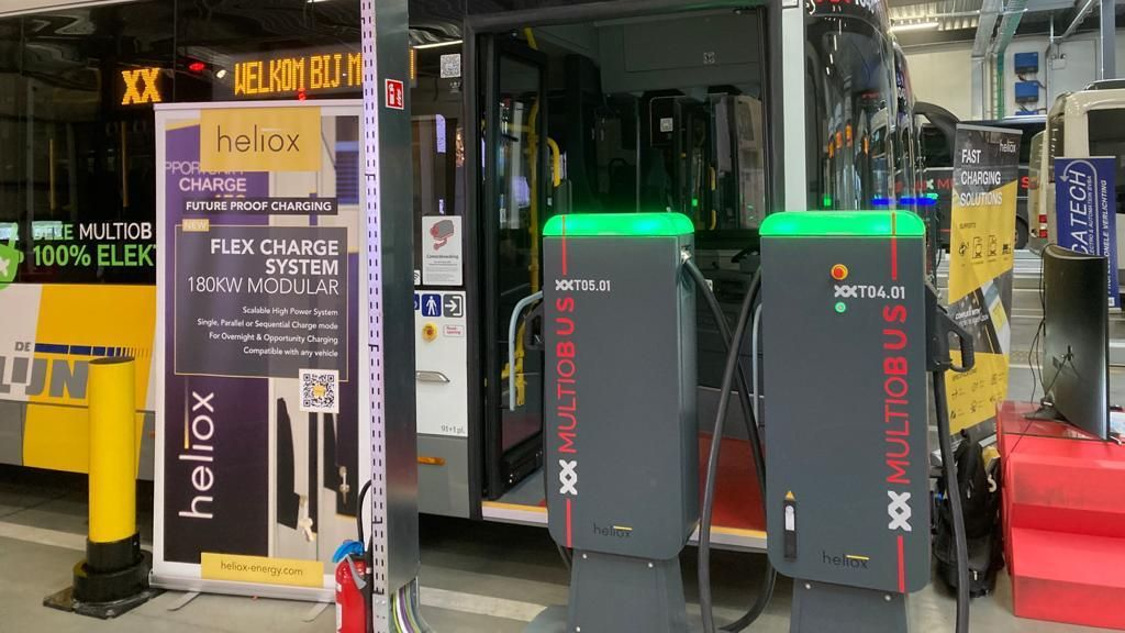 Heliox debuts 180kW Flex Charge System | Fleet Maintenance