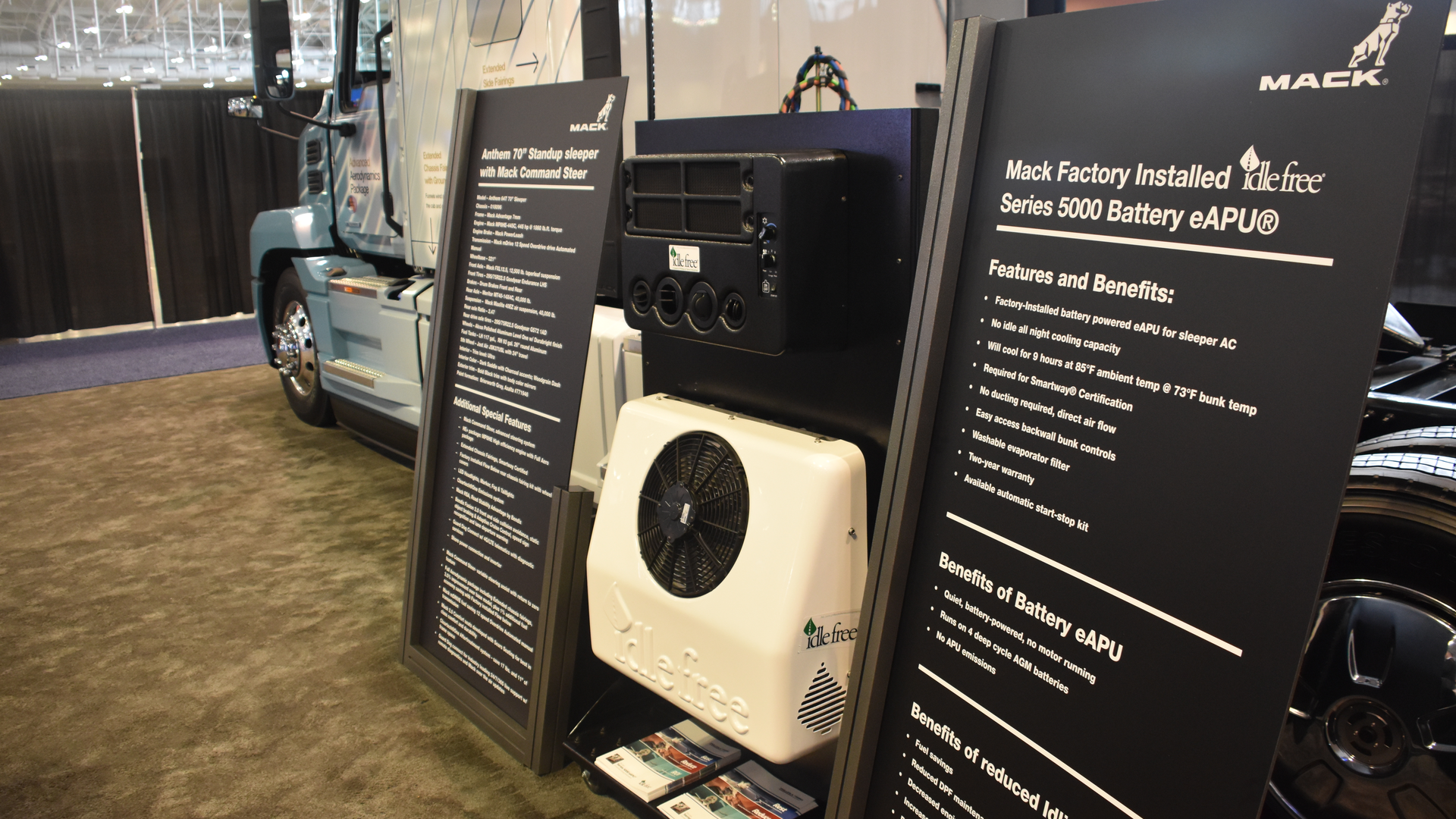 Mack to offer factory-installed electric APU on Anthem sleepers | Fleet ...