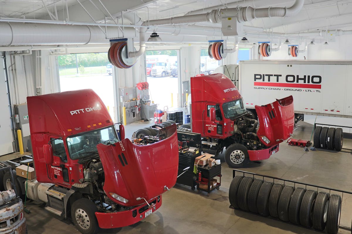 Pitt Ohio’s Cleveland terminal a model for sustainable fleets | Fleet ...