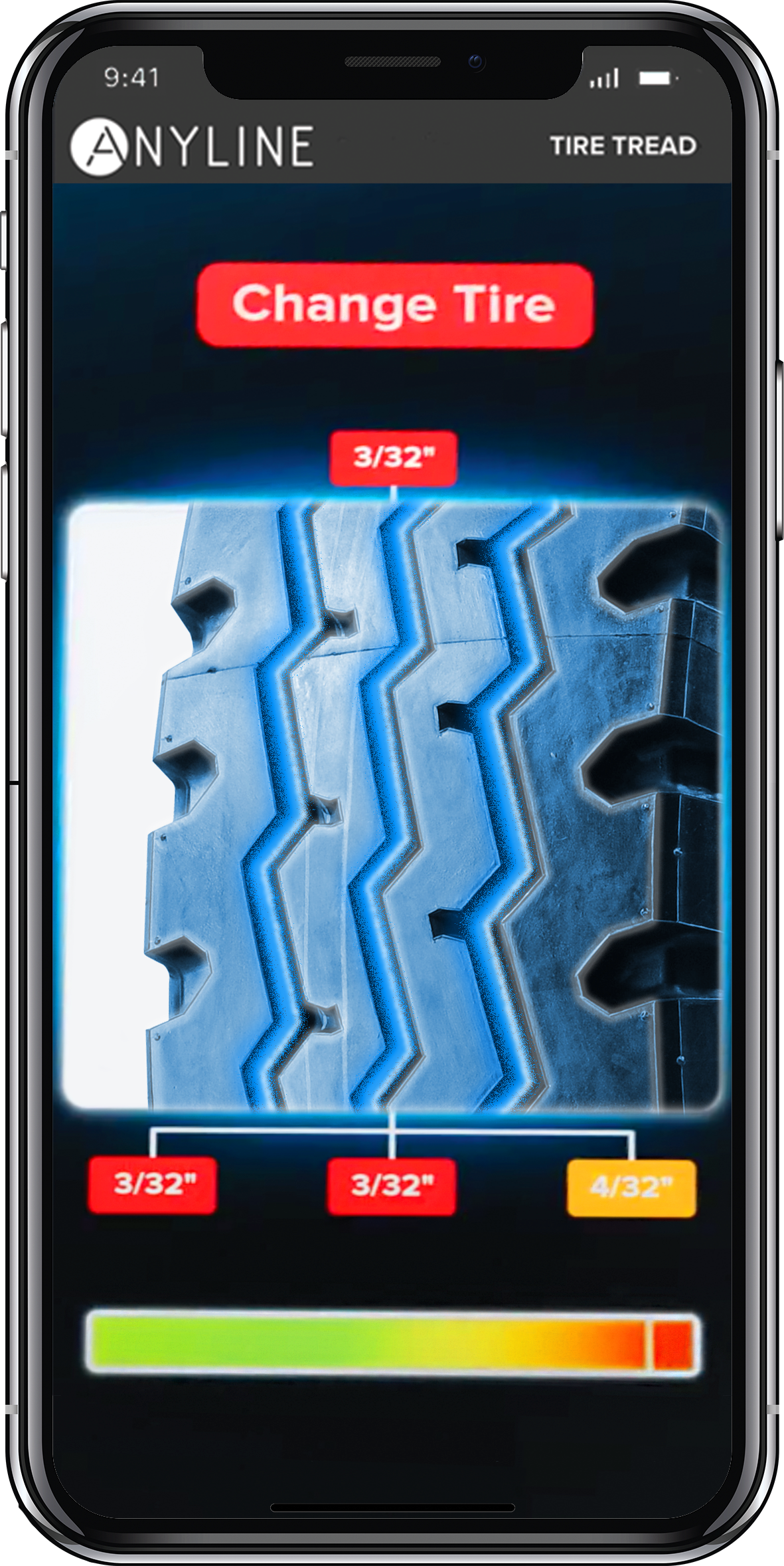 AI-enabled app scans and tracks fleet tire tread data via smart devices ...