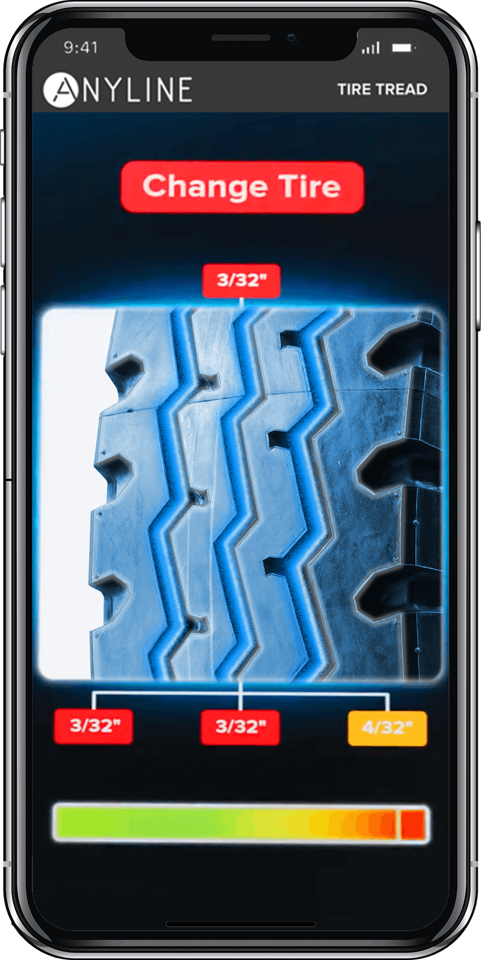 AI-enabled app scans and tracks fleet tire tread data via smart devices ...