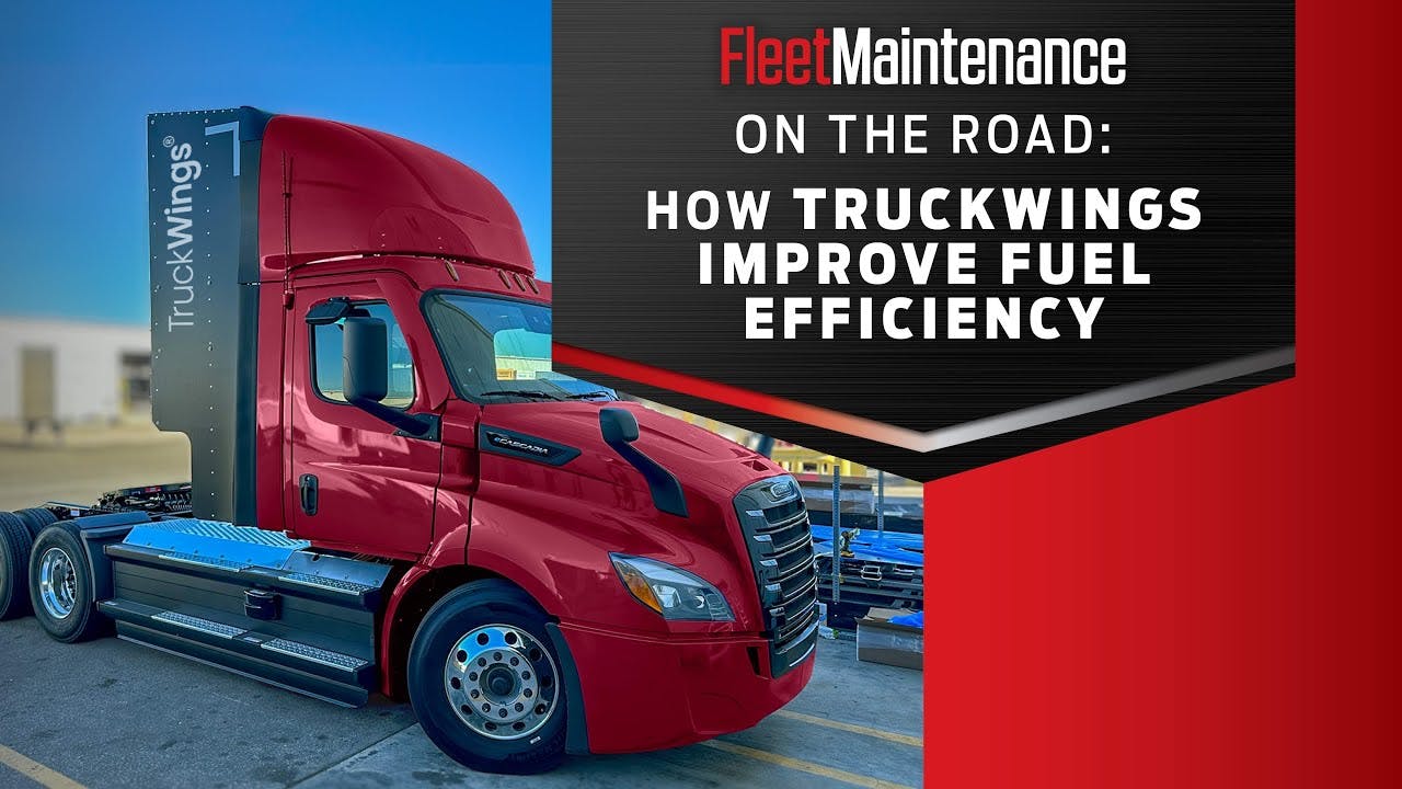 How do TruckWings improve fuel efficiency? | Fleet Maintenance