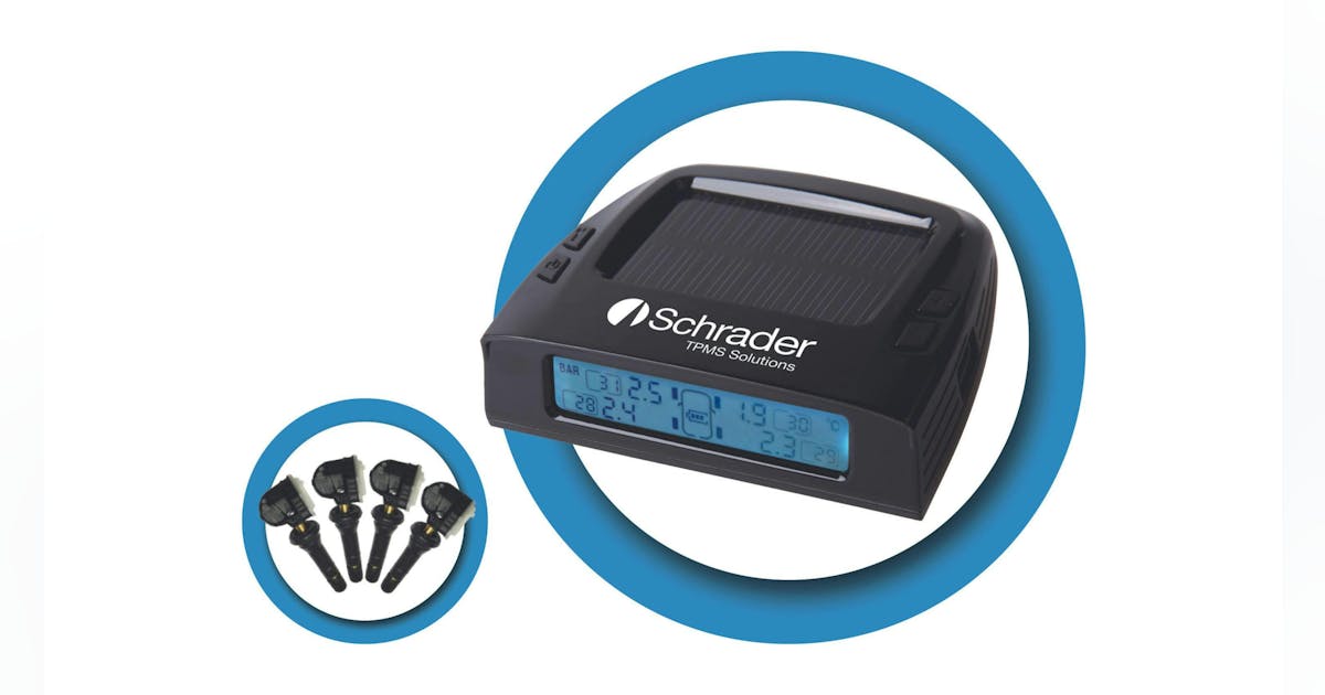 Tpms Retrofit Kit No Schrfk4s From Schrader Tpms Solutions Fleet Maintenance